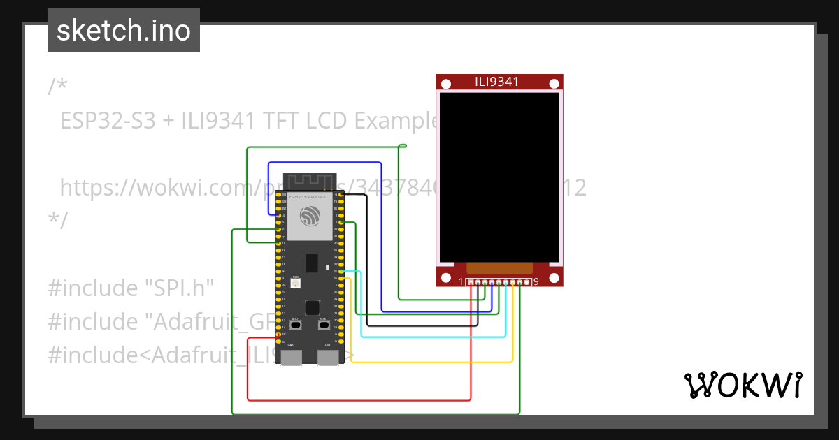 sketch.ino - Wokwi ESP32, STM32, Arduino Simulator