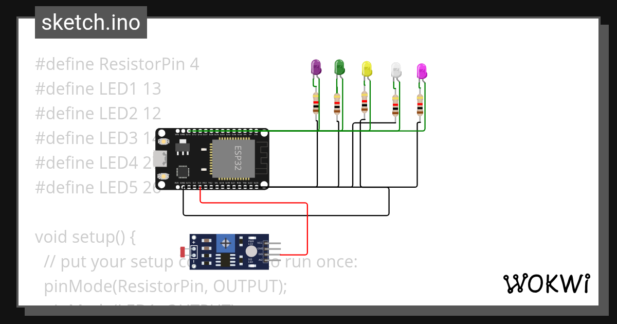 ภูมิ Wokwi Esp32 Stm32 Arduino Simulator 0677
