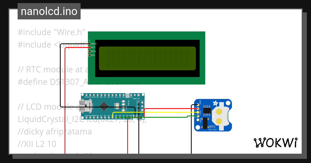 nanolcd.ino - Wokwi ESP32, STM32, Arduino Simulator