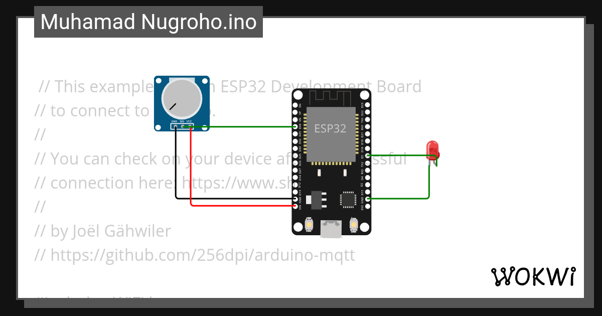 Muhamad Nugroho Wokwi Esp32 Stm32 Arduino Simulator 