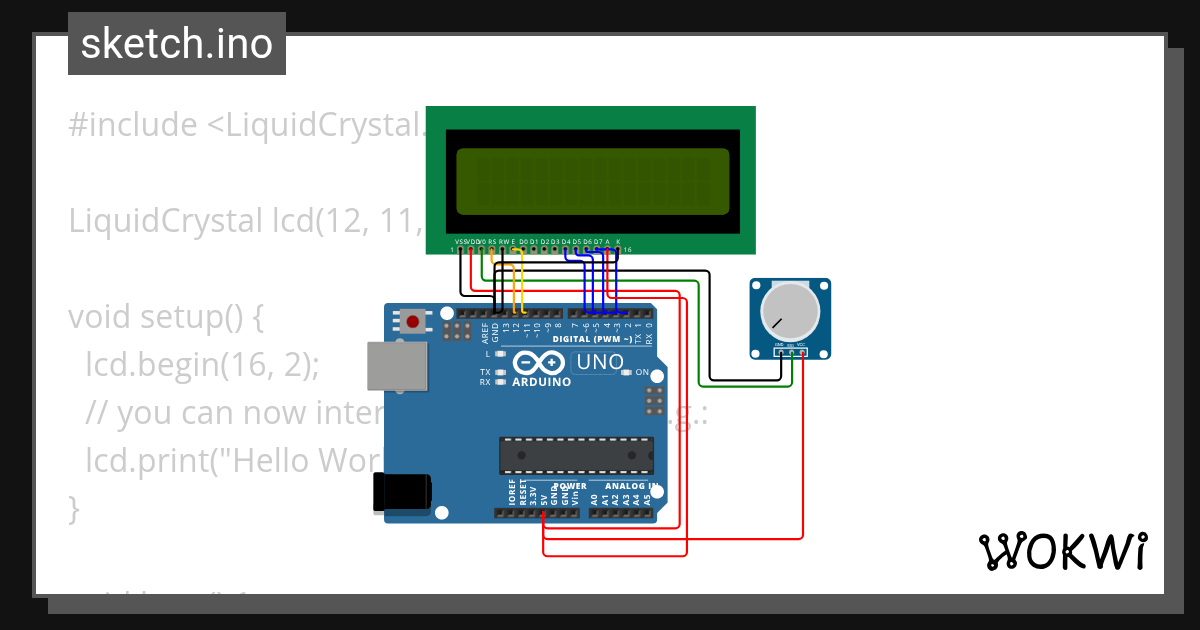 LCD - Wokwi ESP32, STM32, Arduino Simulator LCD - Wokwi ESP32, STM32, Arduino Simulator