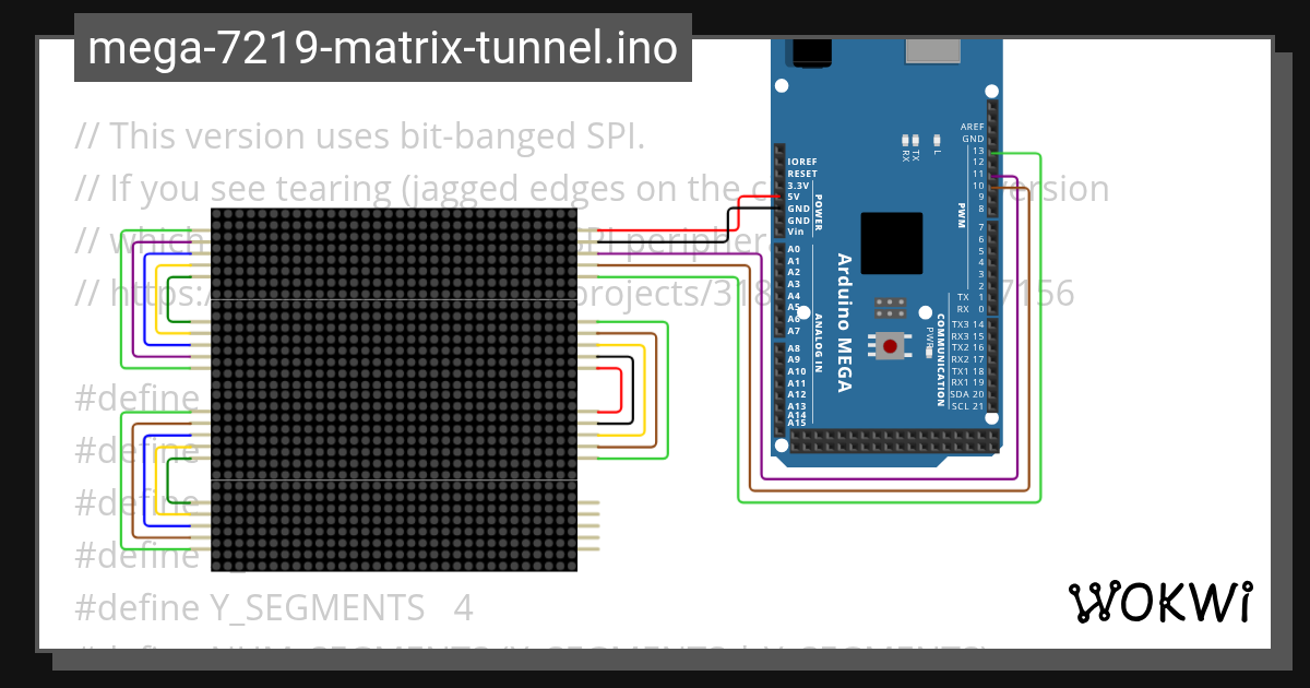 Mega 7219 Matrix O Copy Wokwi Esp32 Stm32 Arduino Simulator 3862