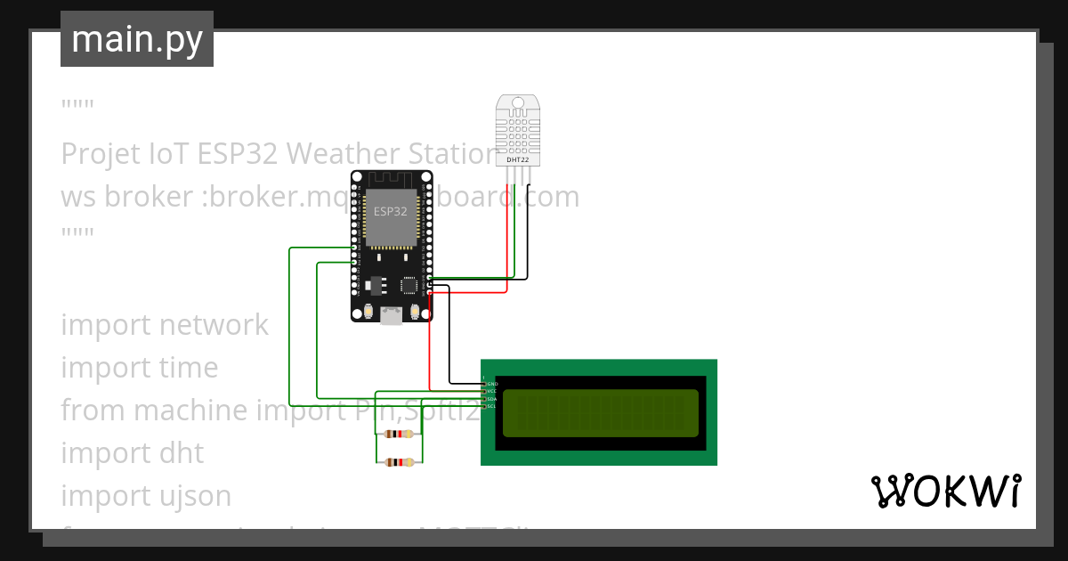 ESP32-Project-2 - Wokwi ESP32, STM32, Arduino Simulator