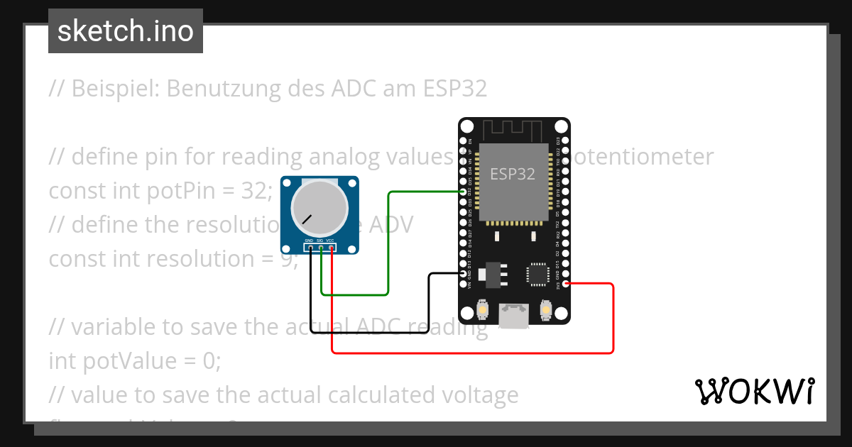ADC_ESP32_Analyse - Wokwi ESP32, STM32, Arduino Simulator