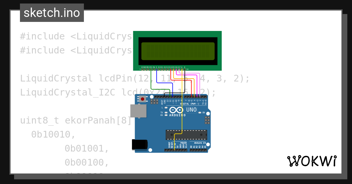 Kelompok 8lcd Copy Wokwi Esp32 Stm32 Arduino Simulator 2543