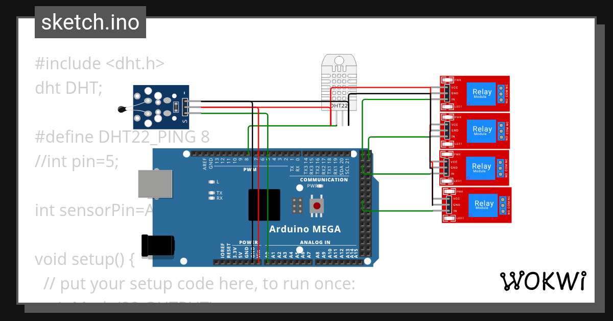 sensor de umedad y temperatura.ino - Wokwi ESP32, STM32, Arduino Simulator