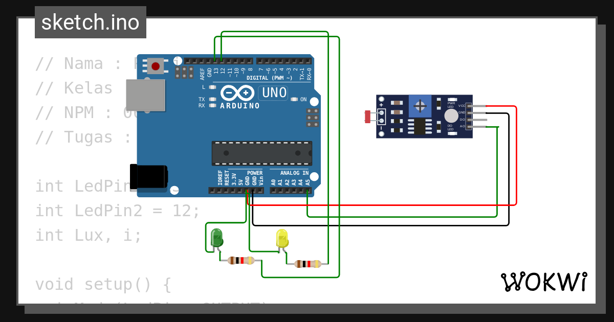 Sensorldrputripramuditya5ce Wokwi Esp32 Stm32 Arduino Simulator