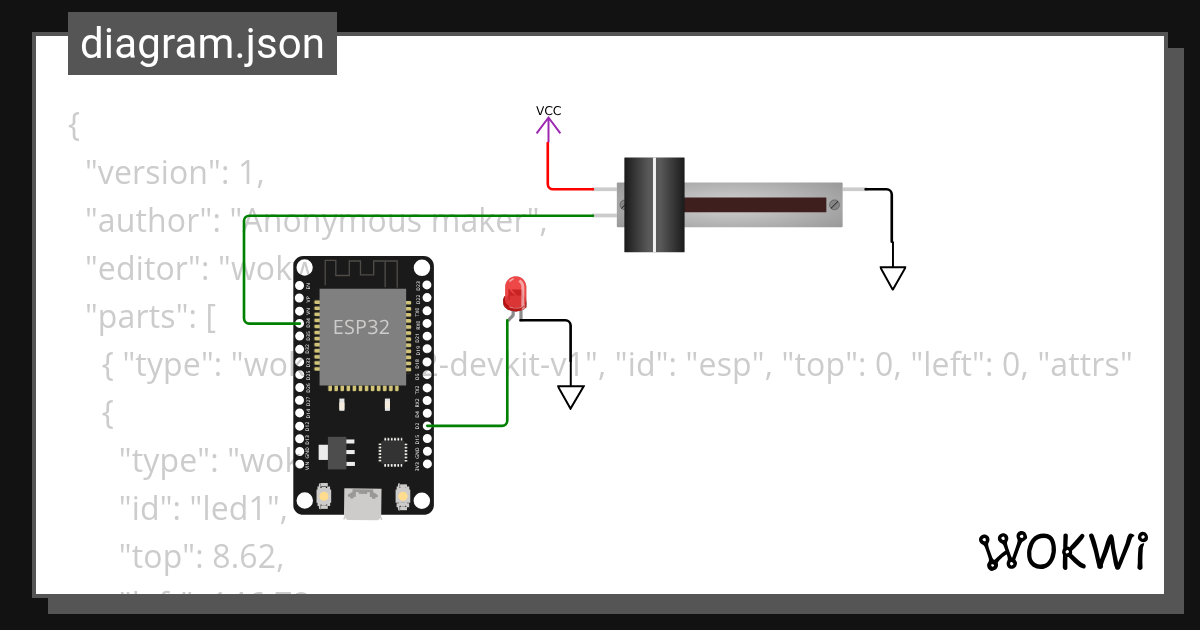 Untitled project - Wokwi ESP32, STM32, Arduino Simulator