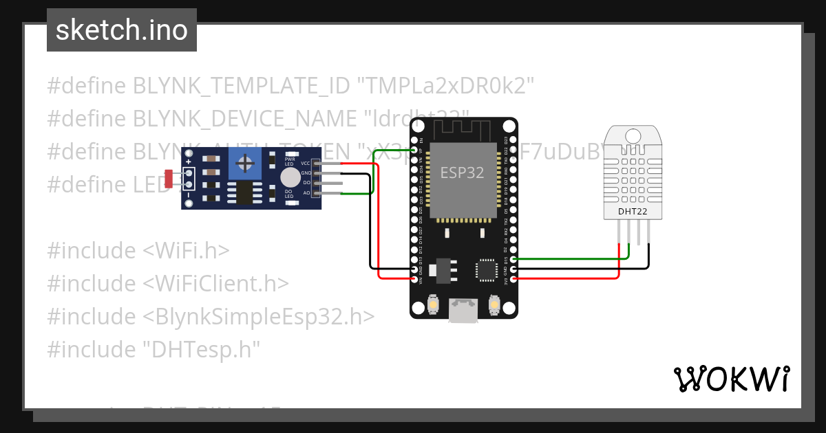 LDR+DHT22_Blynk.ino - Wokwi ESP32, STM32, Arduino Simulator LDR+DHT22_Blynk.ino - Wokwi ESP32, STM32, Arduino Simulator