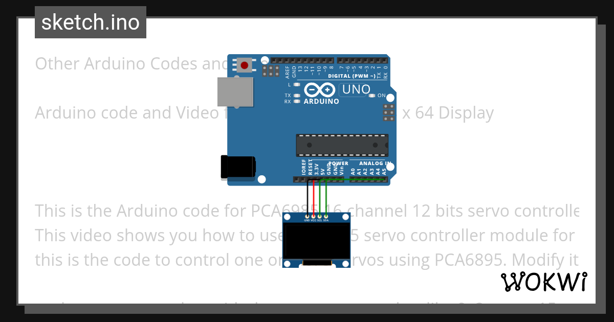 sketch.ino - Wokwi ESP32, STM32, Arduino Simulator