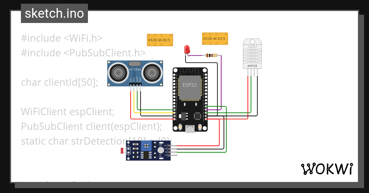 sketch.ino - Wokwi ESP32, STM32, Arduino Simulator