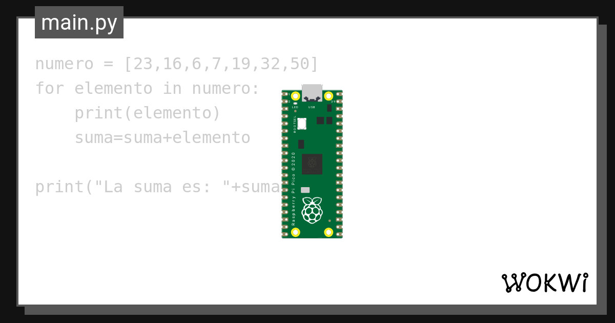 Suma Wokwi Esp32 Stm32 Arduino Simulator 5020