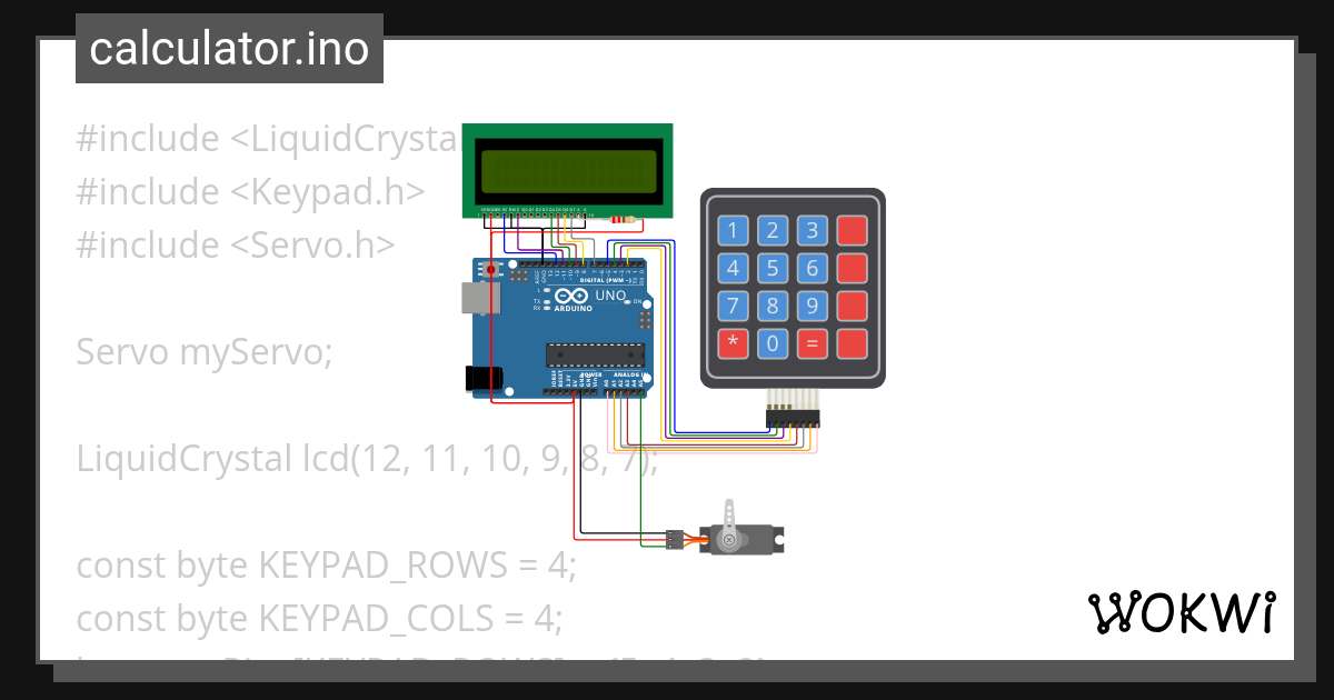 keypad - Wokwi ESP32, STM32, Arduino Simulator