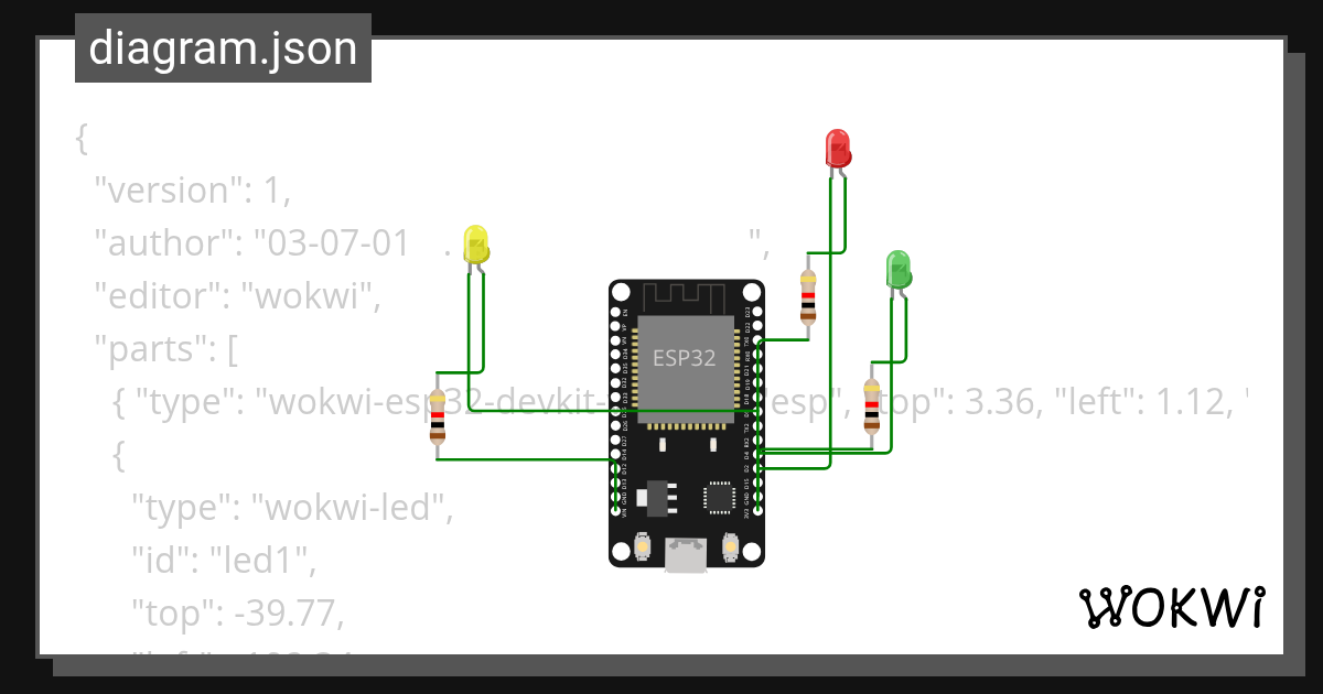 Untitled project - Wokwi ESP32, STM32, Arduino Simulator