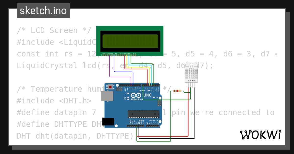 Humidity Sensor Wokwi Esp32 Stm32 Arduino Simulator 4434