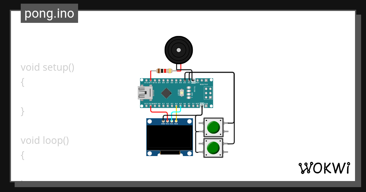 pong.ino copy - Wokwi ESP32, STM32, Arduino Simulator