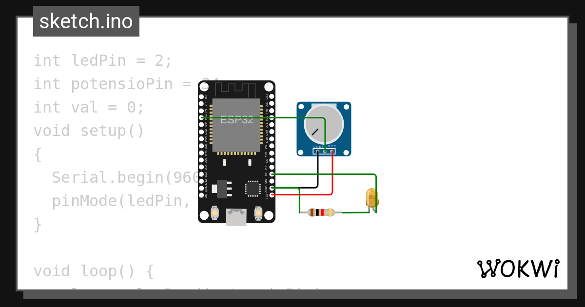 Tugas 2 Wokwi Masaru Wokwi Esp32 Stm32 Arduino Simulator 2214