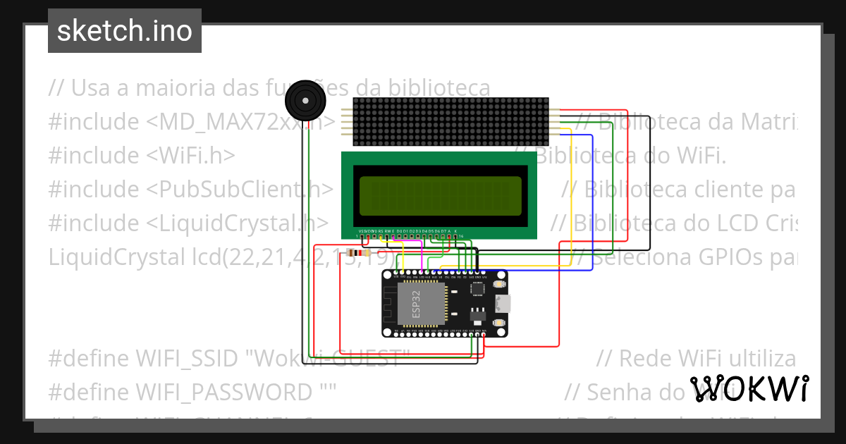 PCEL - Placar Eletrônico IOT copy - Wokwi ESP32, STM32, Arduino Simulator