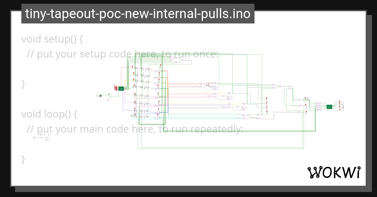 tiny-tapeout-poc-new-internal-pulls.ino - Wokwi ESP32, STM32, Arduino Simulator