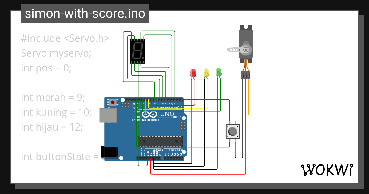 Simon With O Wokwi Esp32 Stm32 Arduino Simulator