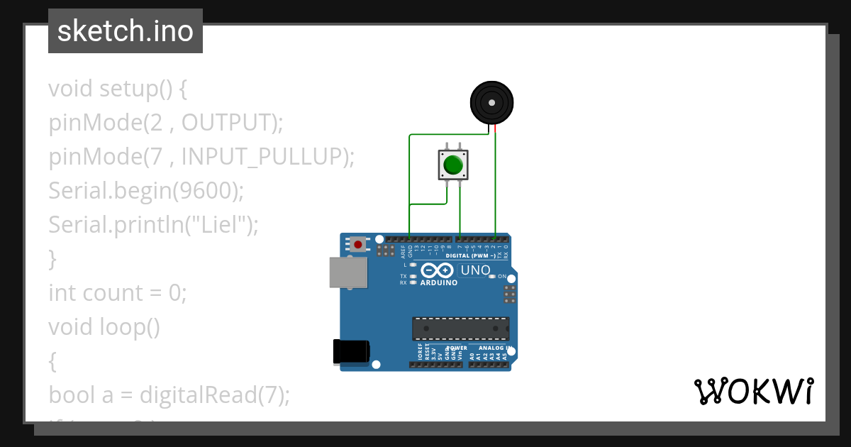 buzzer - Wokwi ESP32, STM32, Arduino Simulator
