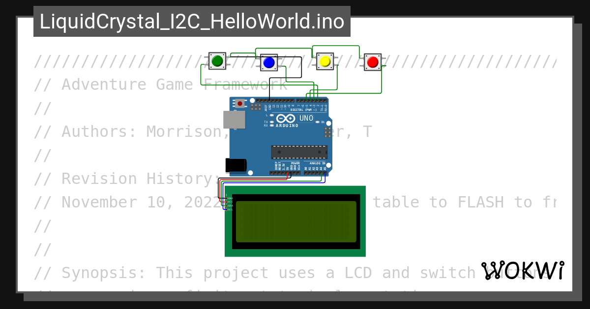 Testgameframework Copy Wokwi Esp32 Stm32 Arduino Simulator