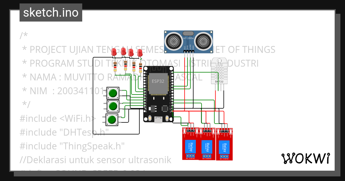 Uts Iot Muvitto Ramadhanu Hadcal Toli5 Wokwi Esp32 Stm32 Arduino Simulator 1090