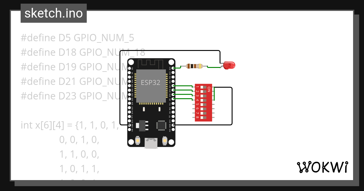 Perceptron Wokwi Esp32 Stm32 Arduino Simulator 5321