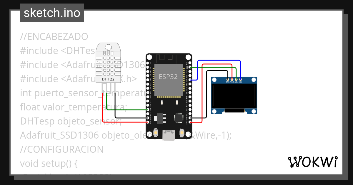 OLED.ino - Wokwi ESP32, STM32, Arduino Simulator