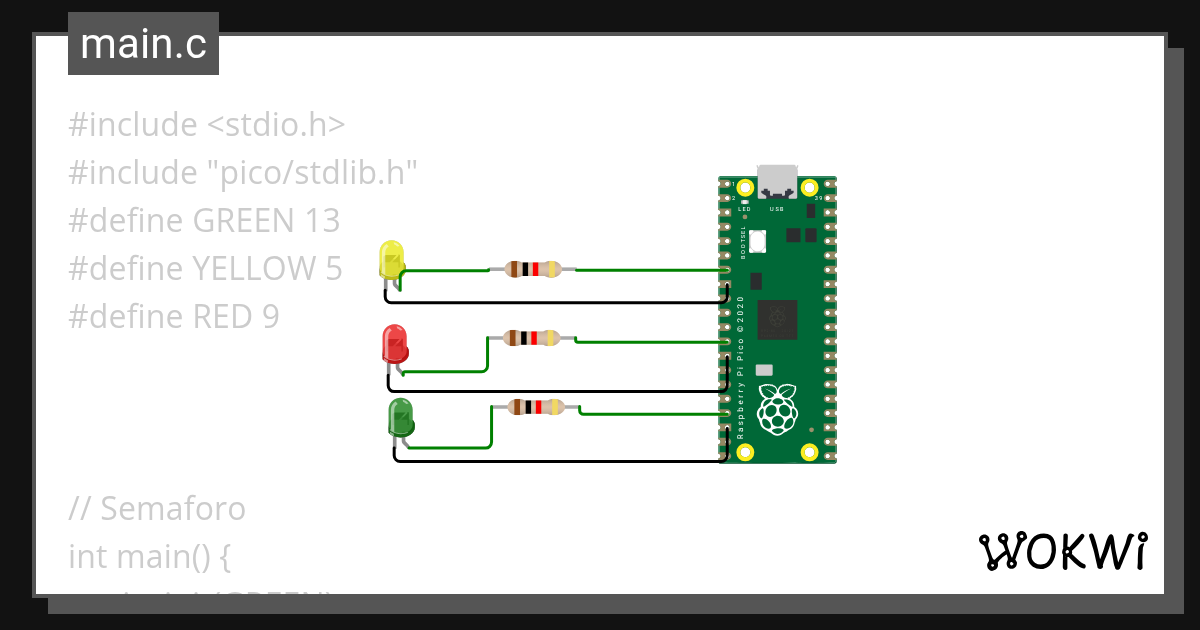 Semaforo Itt241 Wokwi Esp32 Stm32 Arduino Simulator