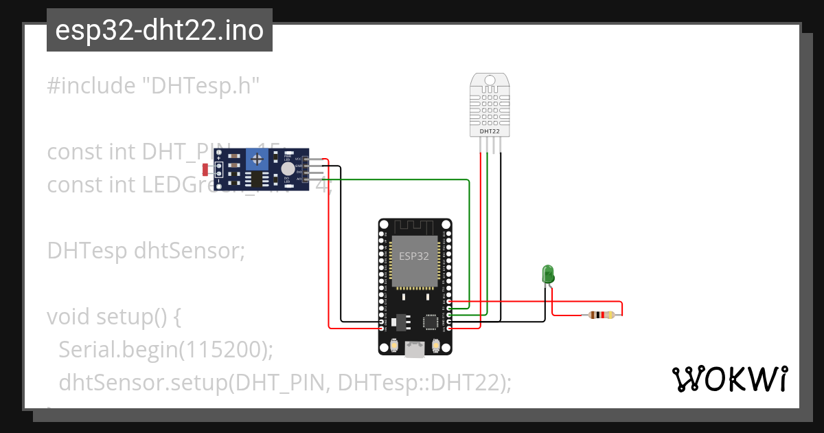 esp32-dht22.ino copy - Wokwi ESP32, STM32, Arduino Simulator esp32-dht22.ino copy - Wokwi ESP32, STM32, Arduino Simulator