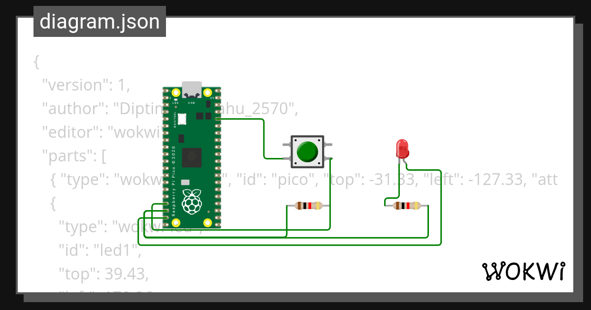Untitled project - Wokwi ESP32, STM32, Arduino Simulator