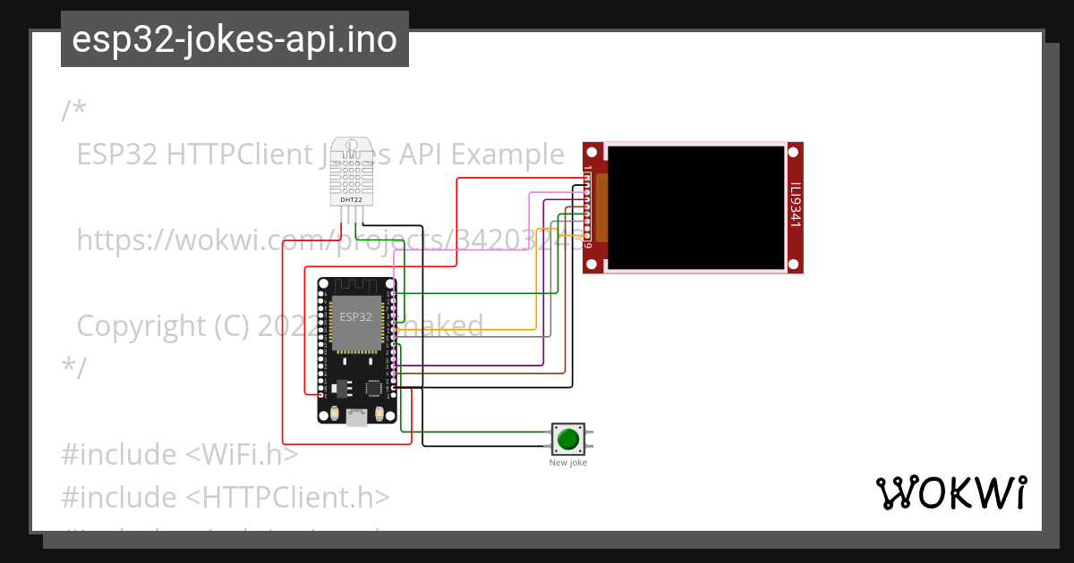 Esp32 Jokes O Copy Wokwi Esp32 Stm32 Arduino Simulator 2095