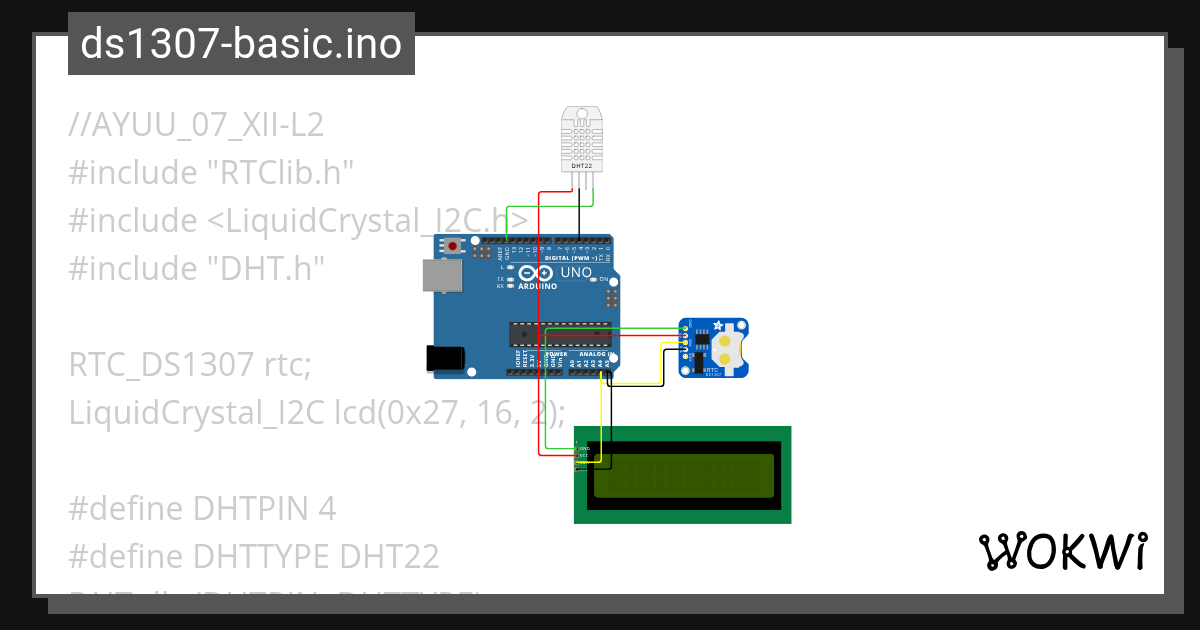 Tugas P. Imam(16_XII-L2) RTC ds1307 copy - Wokwi ESP32, STM32, Arduino Simulator