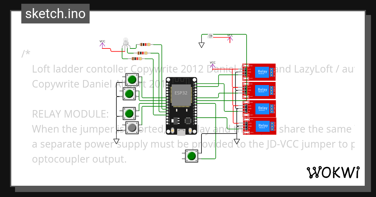 Wokwi - Online ESP32, STM32, Arduino Simulator