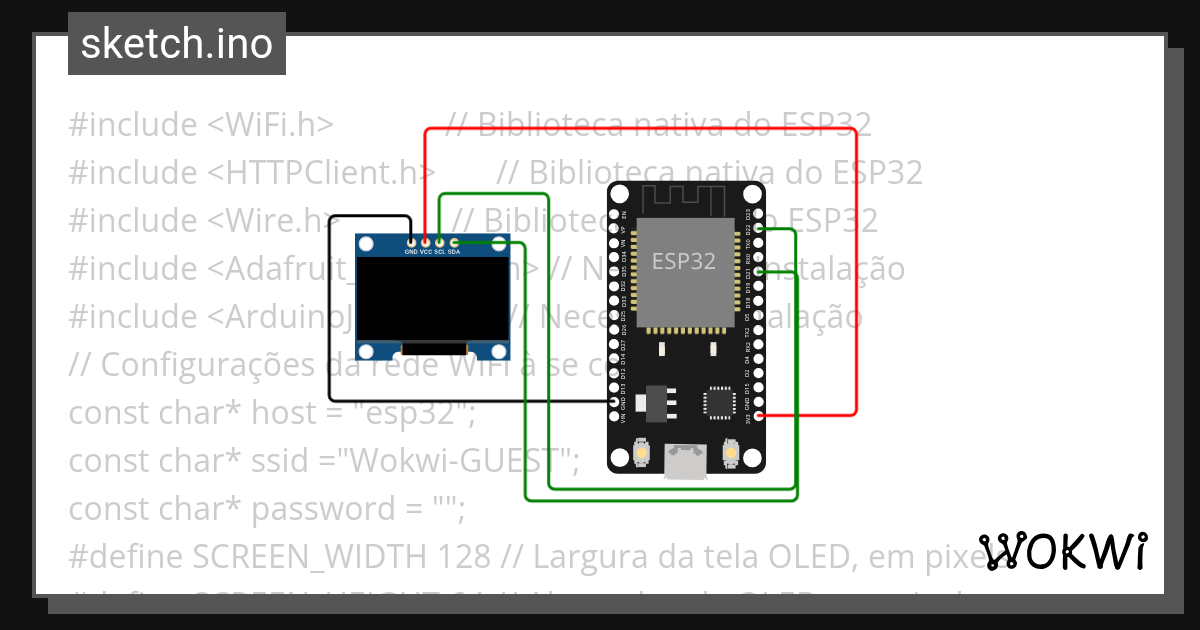 sketch.ino - Wokwi ESP32, STM32, Arduino Simulator