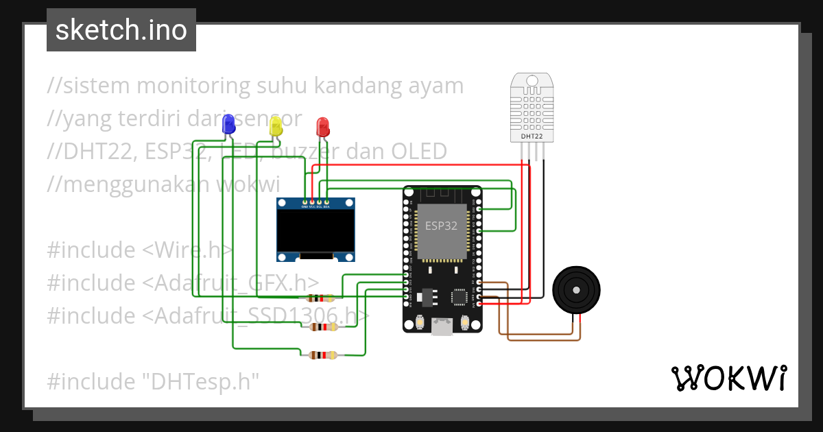 sketch.ino - Wokwi ESP32, STM32, Arduino Simulator