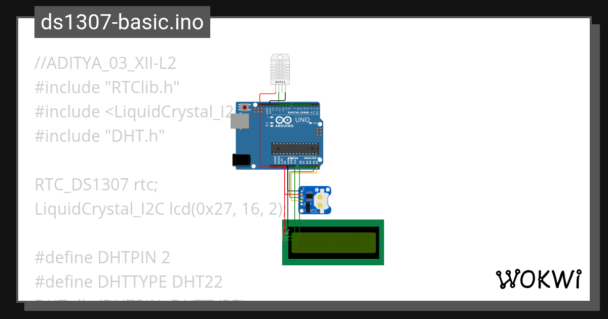 Tugas P. Imam(KELVIN_16_XII-L2) RTC ds1307 copy - Wokwi ESP32, STM32, Arduino Simulator
