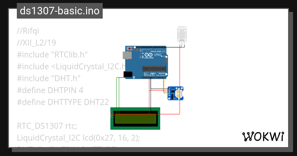 ds1307-basic.ino copy - Wokwi ESP32, STM32, Arduino Simulator