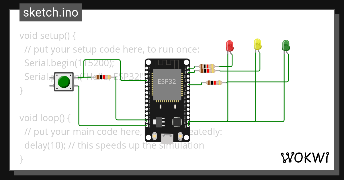 Wokwi Online Esp32 Stm32 Arduino Simulator 