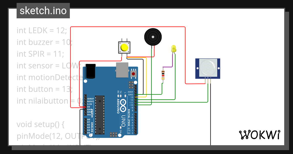 Dinda Anisyah 5cf Sensor Pir Wokwi Esp32 Stm32 Arduino Simulator 