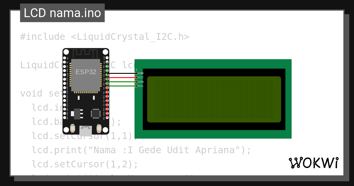 Lcd O Copy Wokwi Esp32 Stm32 Arduino Simulator