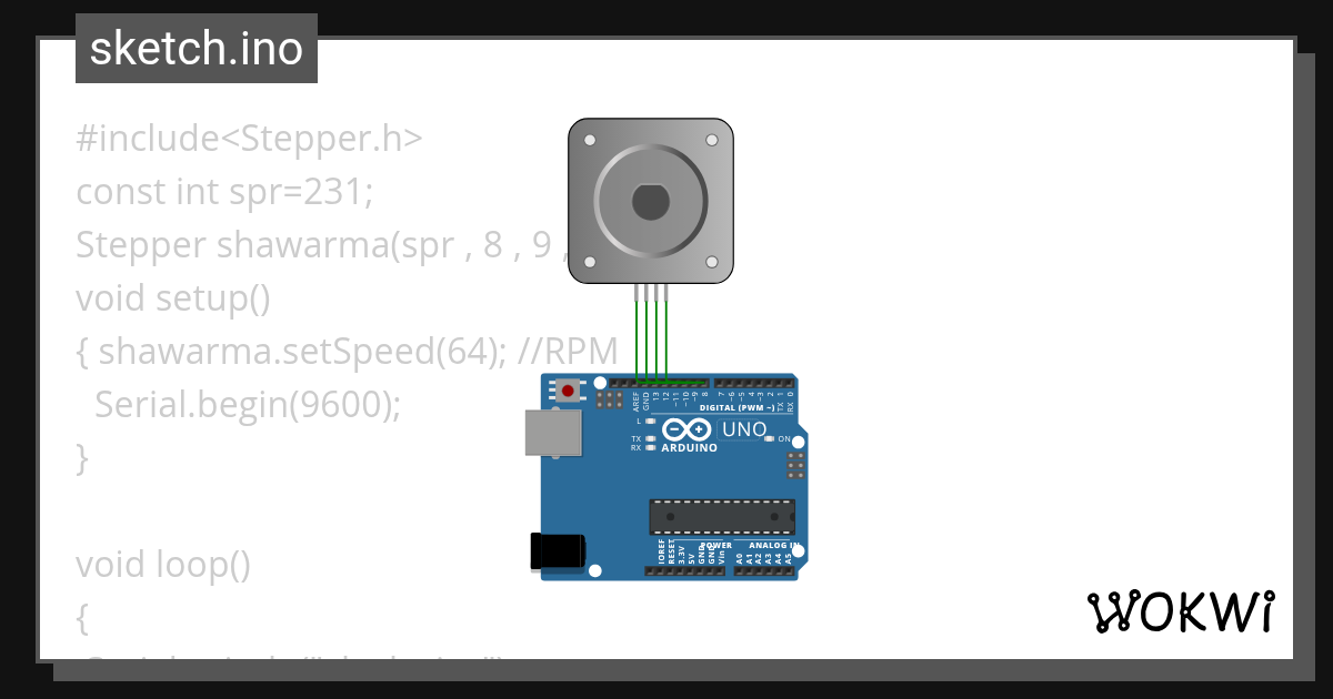 stepper - Wokwi ESP32, STM32, Arduino Simulator stepper - Wokwi ESP32, STM32, Arduino Simulator