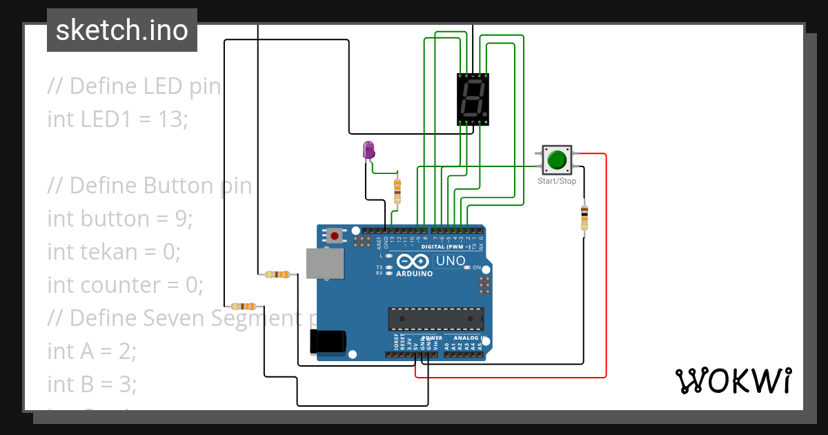 M. Farid Modul 3 - Wokwi ESP32, STM32, Arduino Simulator