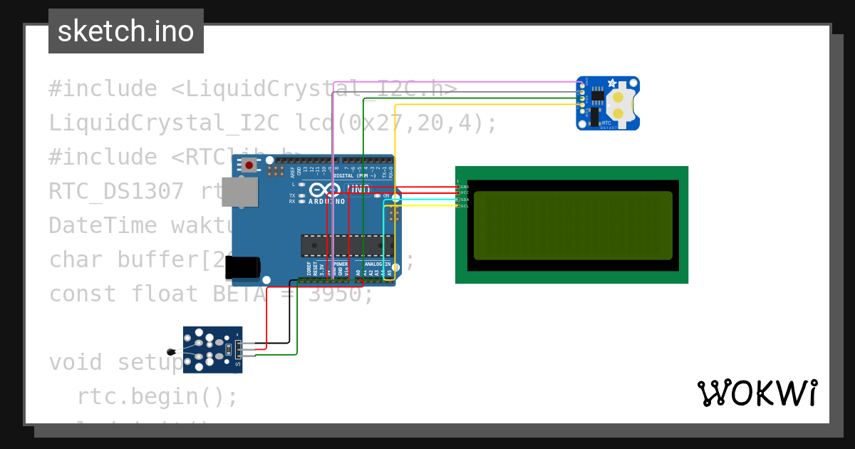 Ntc Dengan Rtc Wokwi Esp32 Stm32 Arduino Simulator 6478