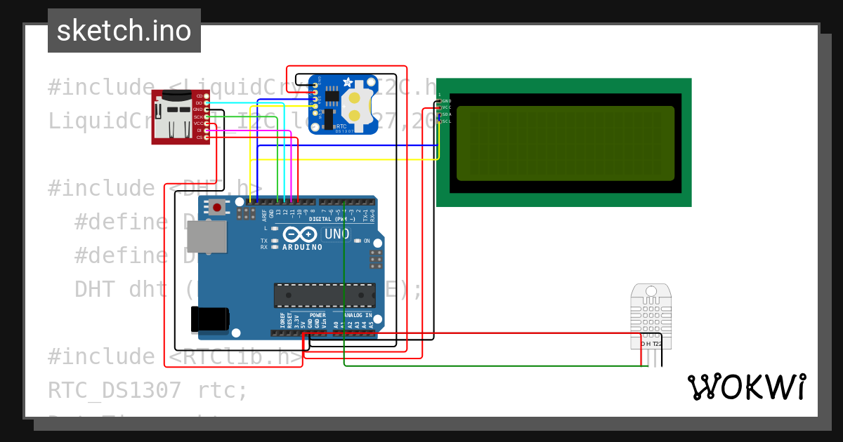 Bahan Ujian Wokwi Esp32 Stm32 Arduino Simulator 