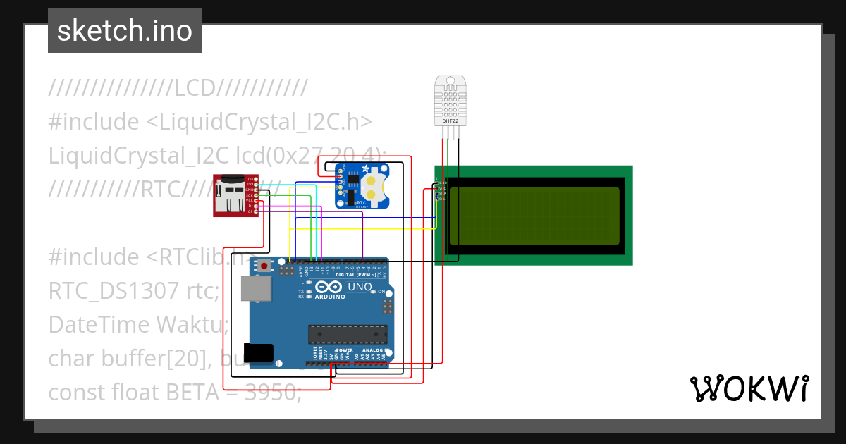 Bahan Ujian - Wokwi ESP32, STM32, Arduino Simulator