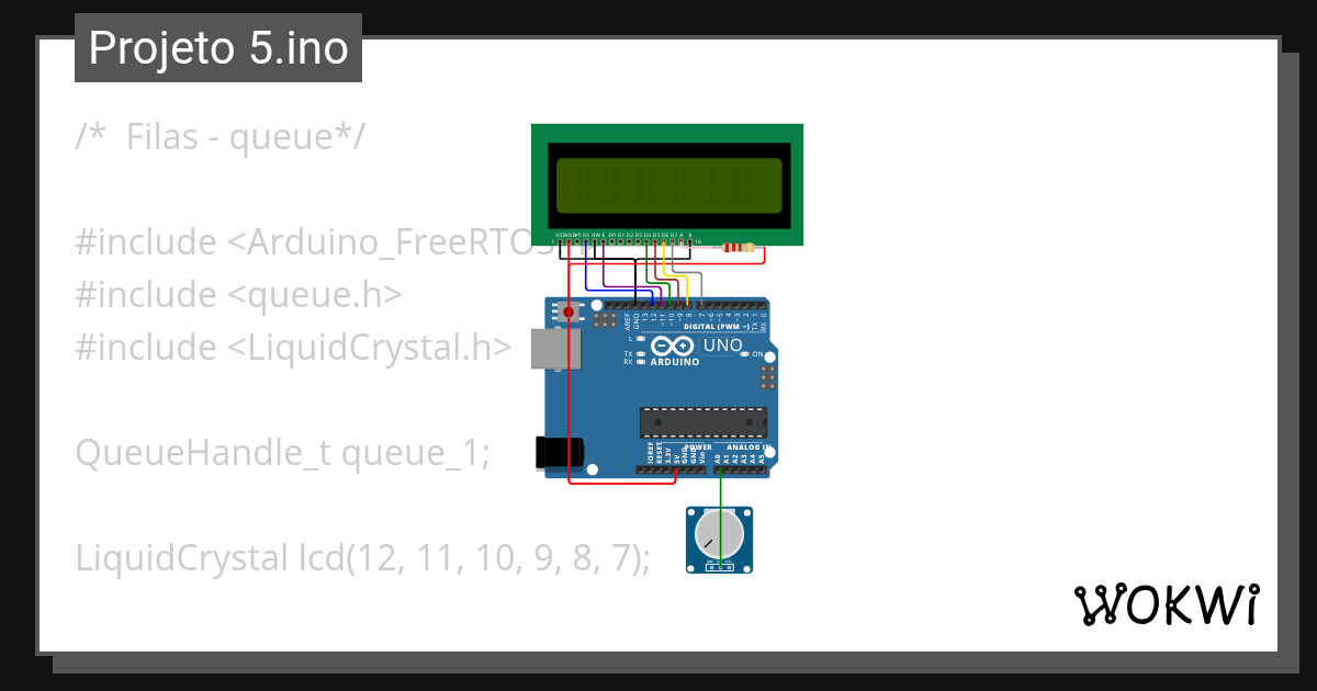 Projeto 5 - Wokwi ESP32, STM32, Arduino Simulator