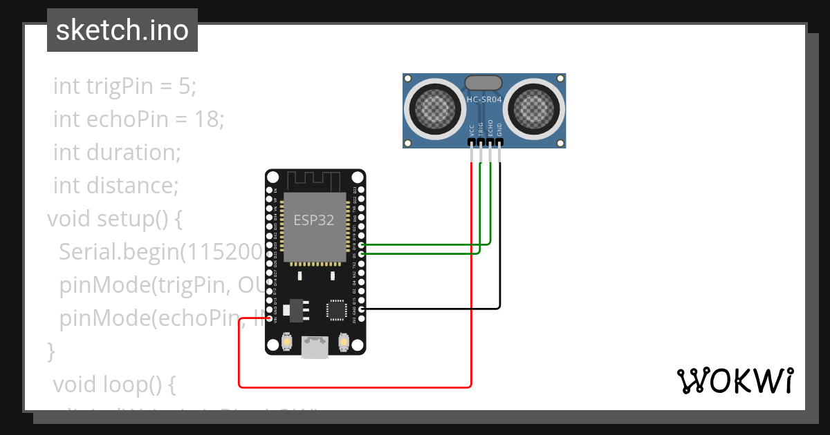 Sensor_Ultrasonico.ino - Wokwi ESP32, STM32, Arduino Simulator