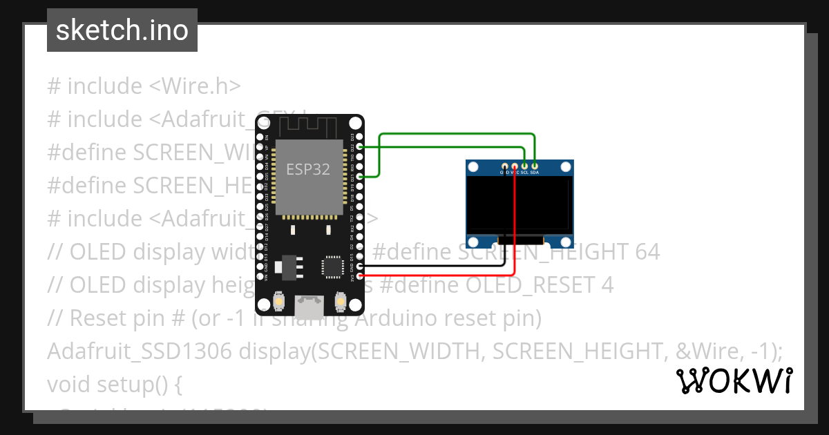 sketch.ino - Wokwi ESP32, STM32, Arduino Simulator